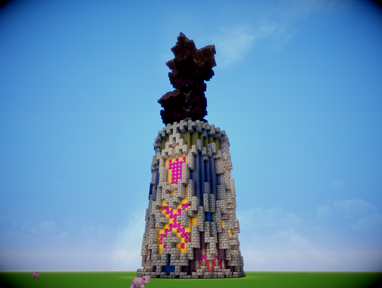 Fantasy - Tower on a plinth Minecraft Map