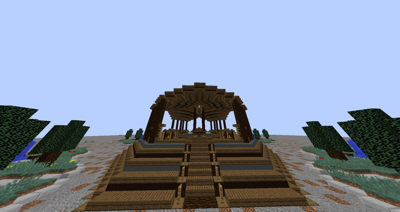 HUB [Built By DarkPurplee] Minecraft Map