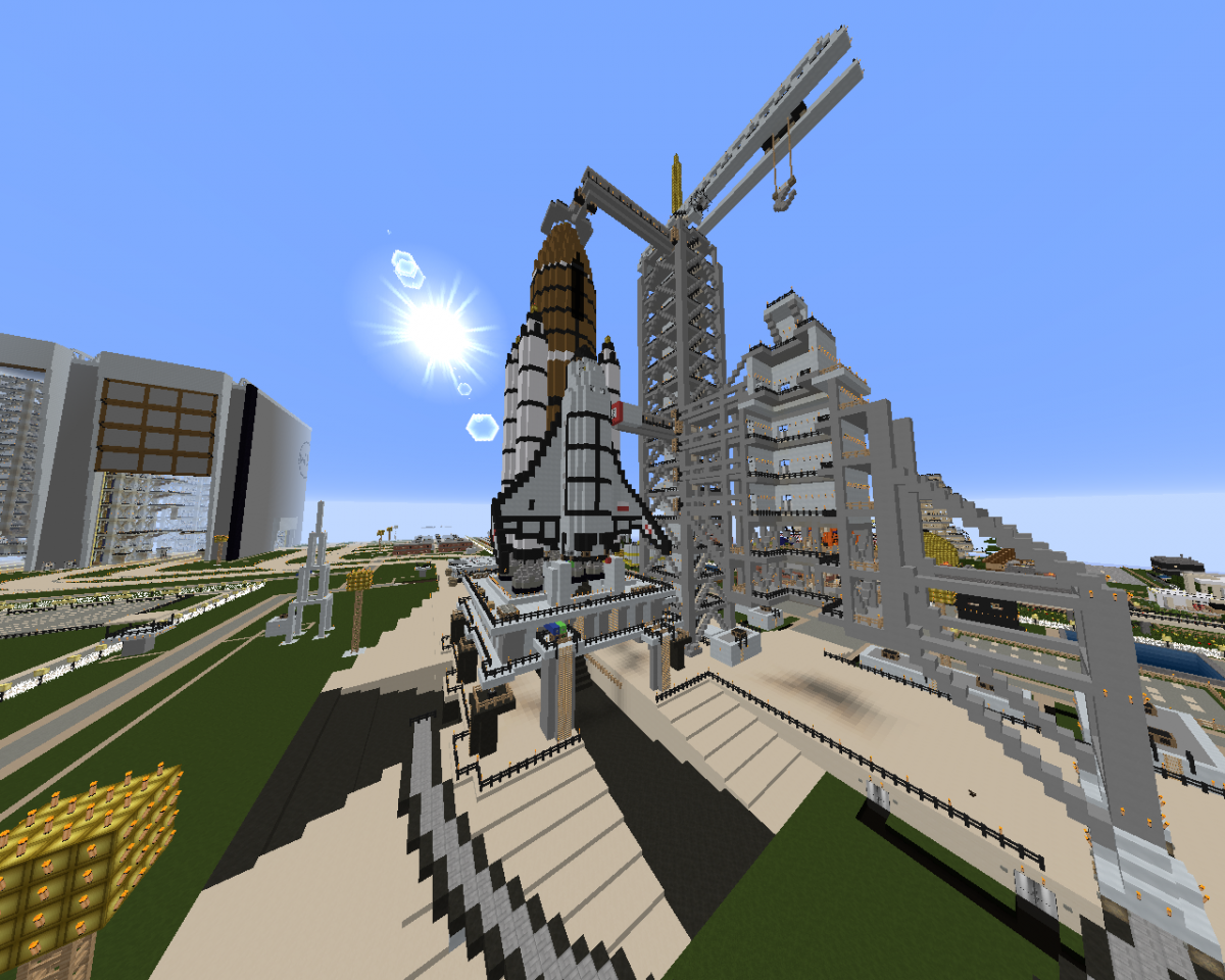 SPACE CENTER - Launch Complex No.1 Part 4 Minecraft Map