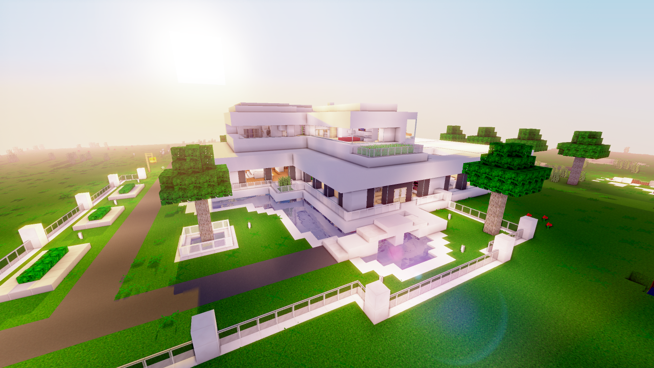 ELEVATE - AN "ELECTRICAL MODERN HOUSE" Minecraft Map