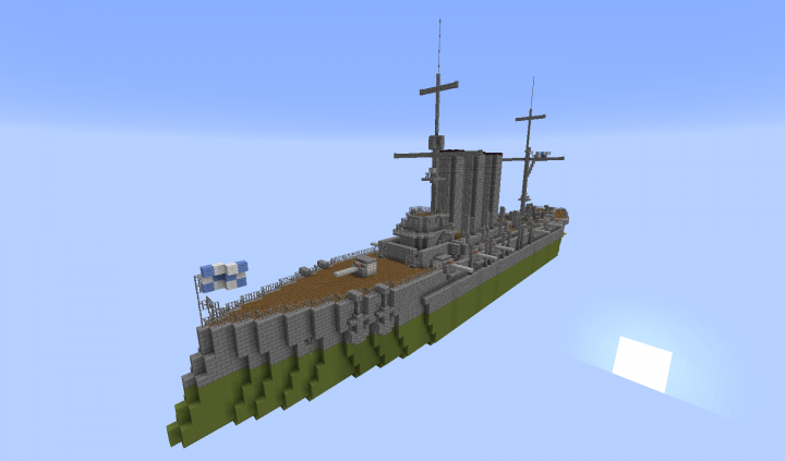 Russian Cruiser Aurora Minecraft Map