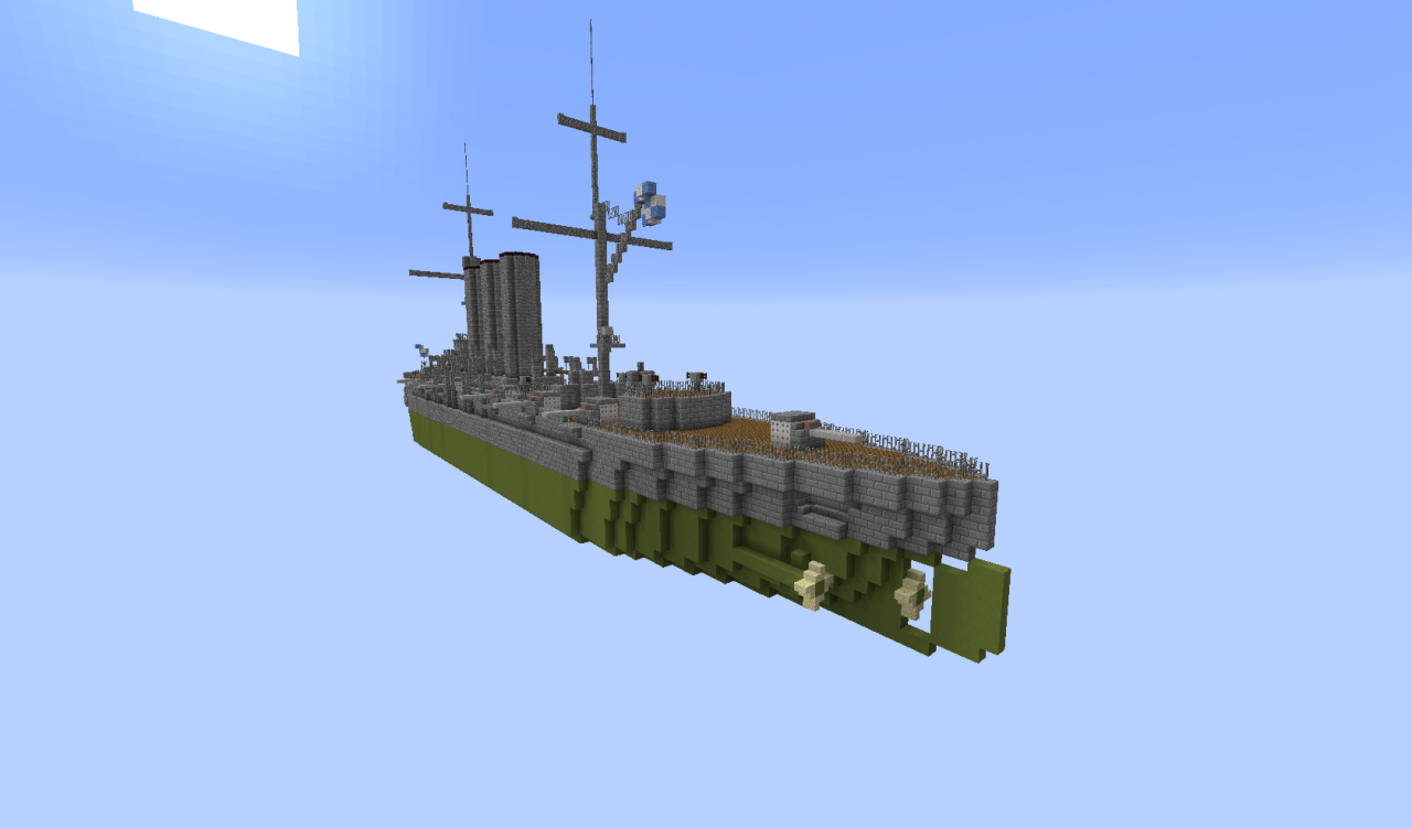 Russian Cruiser Aurora Minecraft Map