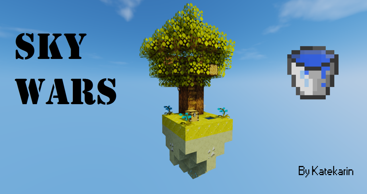 Oak Forest - pvp sky wars map [SkyWars] Minecraft Map