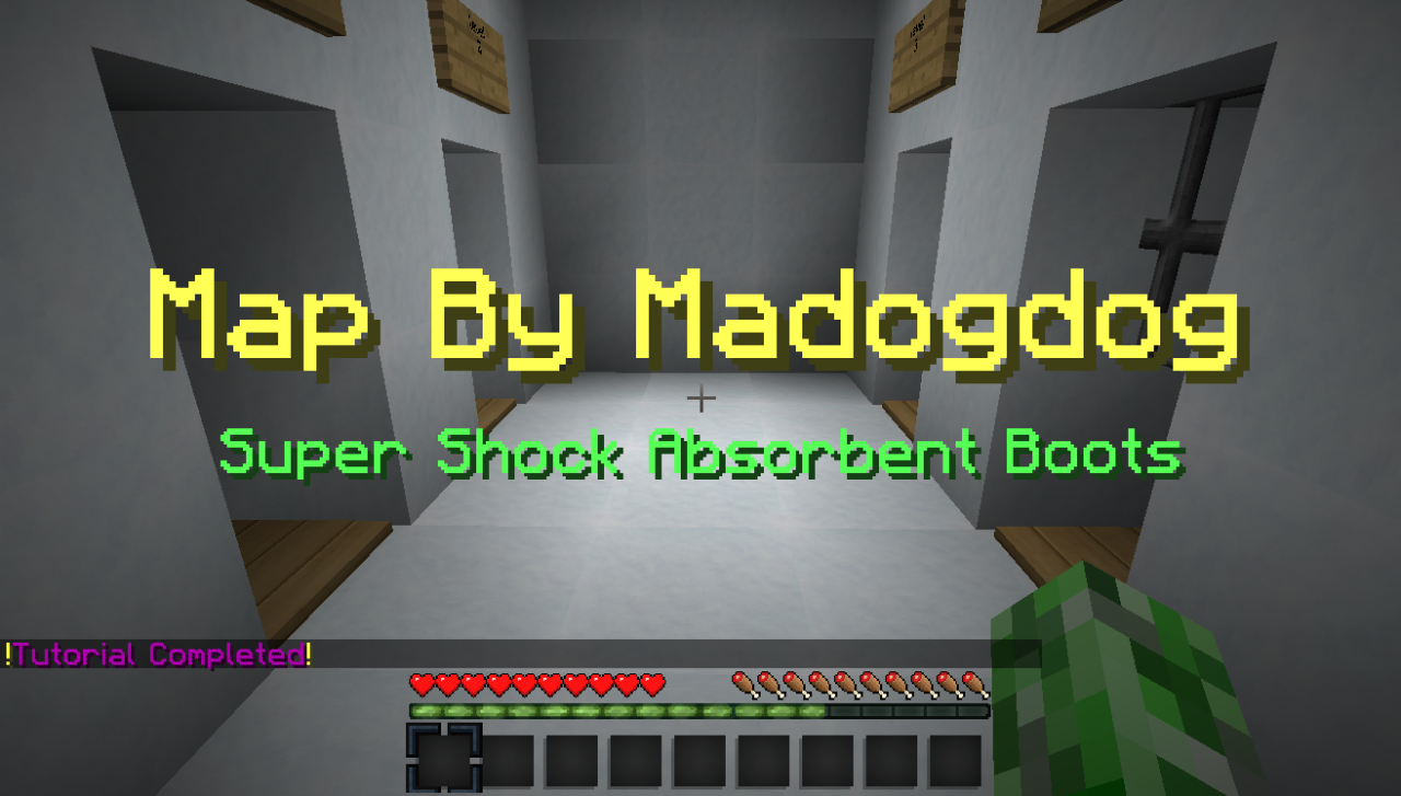 Super Shock Absorbing Boots Minecraft Map