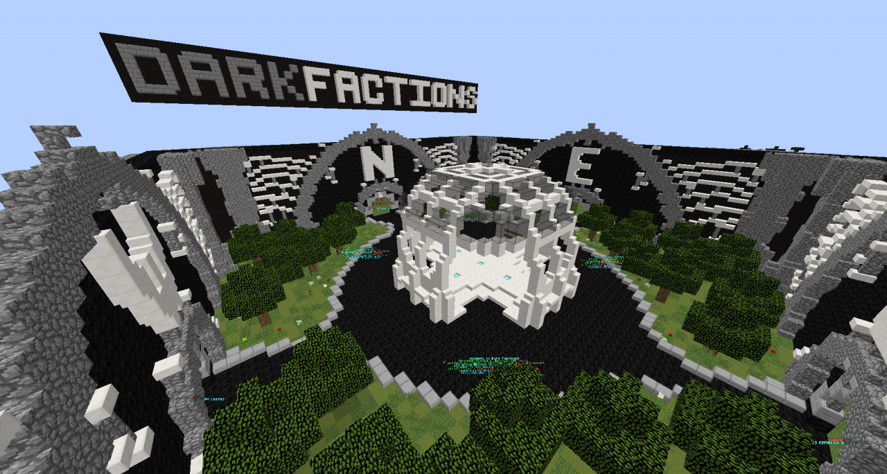 Dark Factions [ 24/7 All Versions ] Minecraft Server