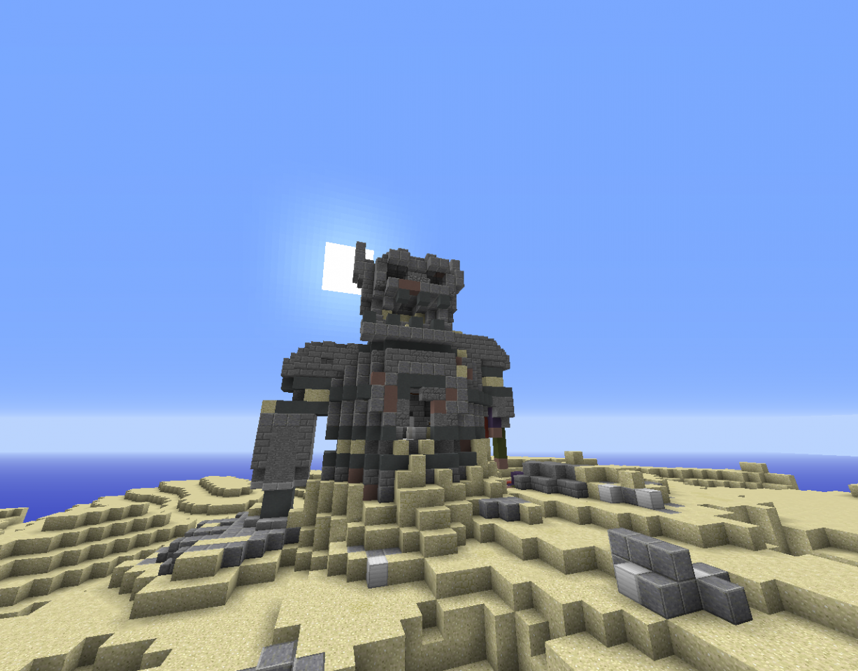 Desert Detour - Desolate Mech Minecraft Map