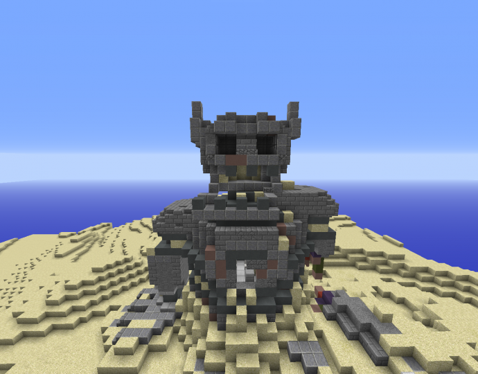 Desert Detour - Desolate Mech Minecraft Map