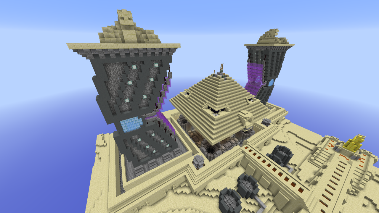 Warping to the future Minecraft Map