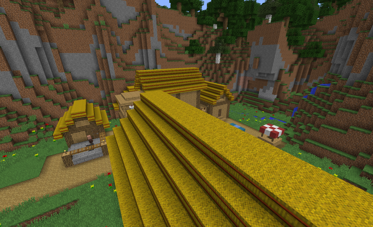 Skiba_k's village || an rpg map Minecraft Map