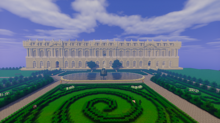 Royal Palace based on Versailles Minecraft Map