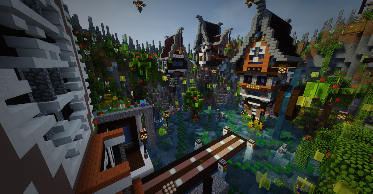 Lobby Steampunk-Modern Minecraft Map