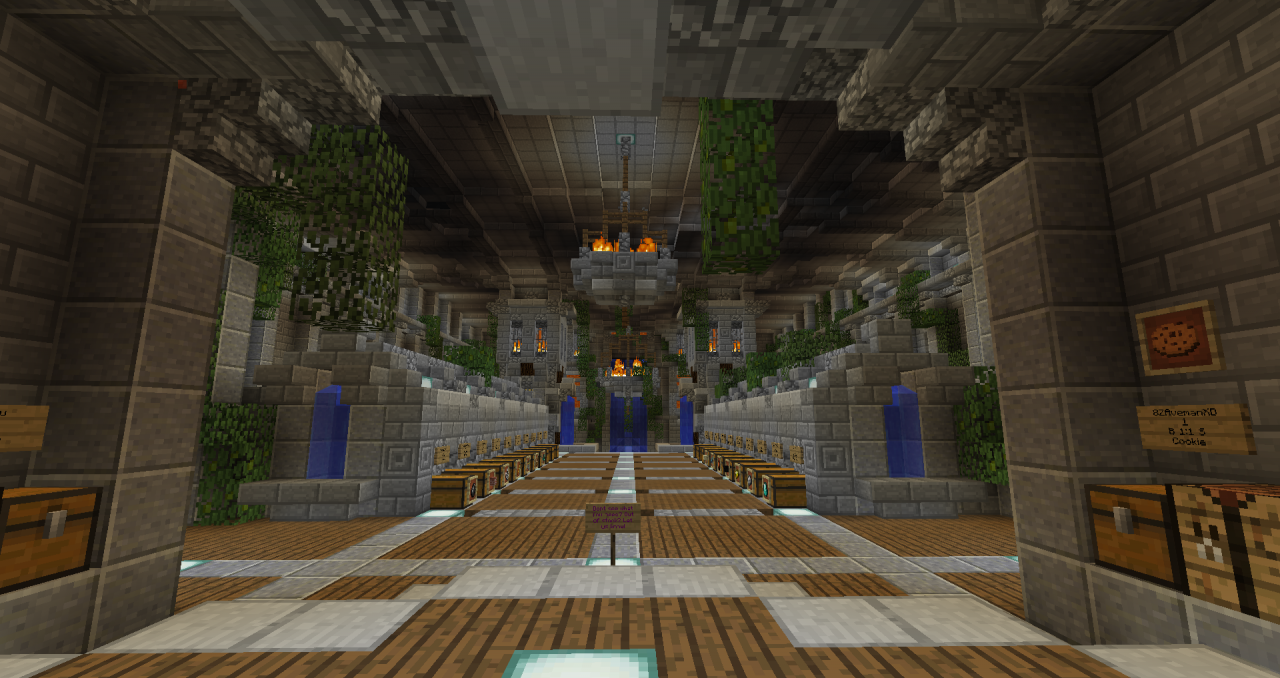 Temple Theme Shop- Improved Minecraft Map