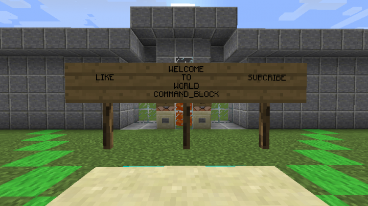 *WORLD - COMMAND BLOCK server * versi 1.9 Minecraft Map