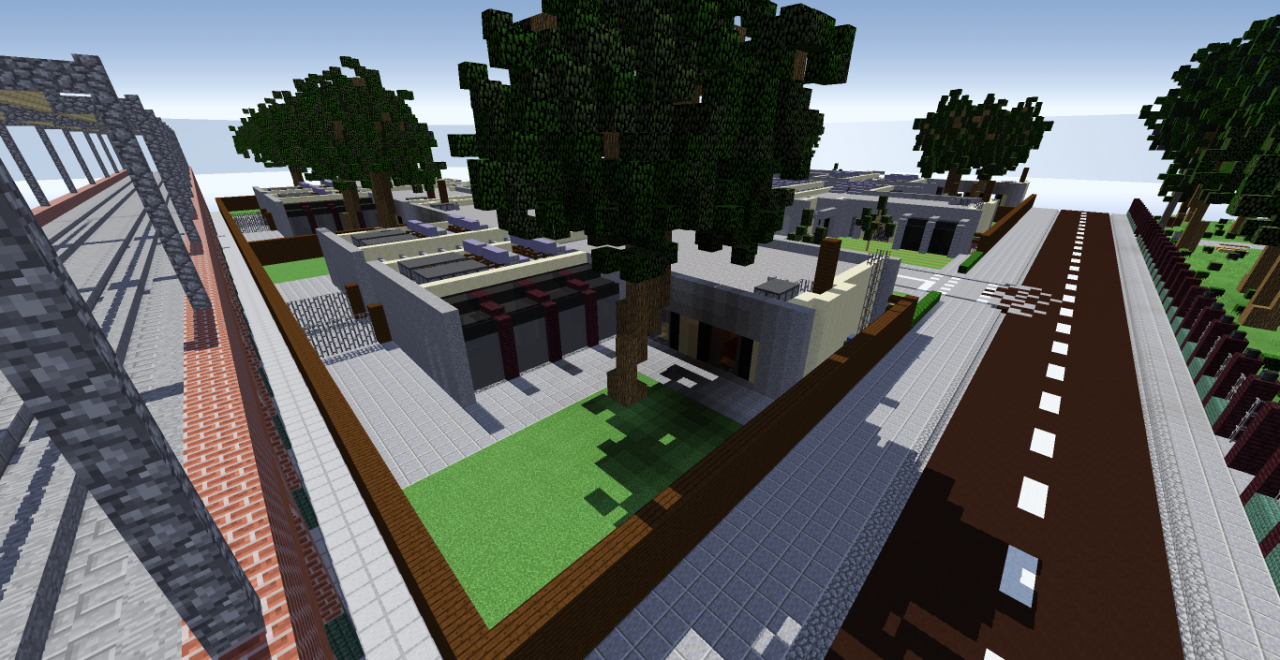 modern bungalow Minecraft Map