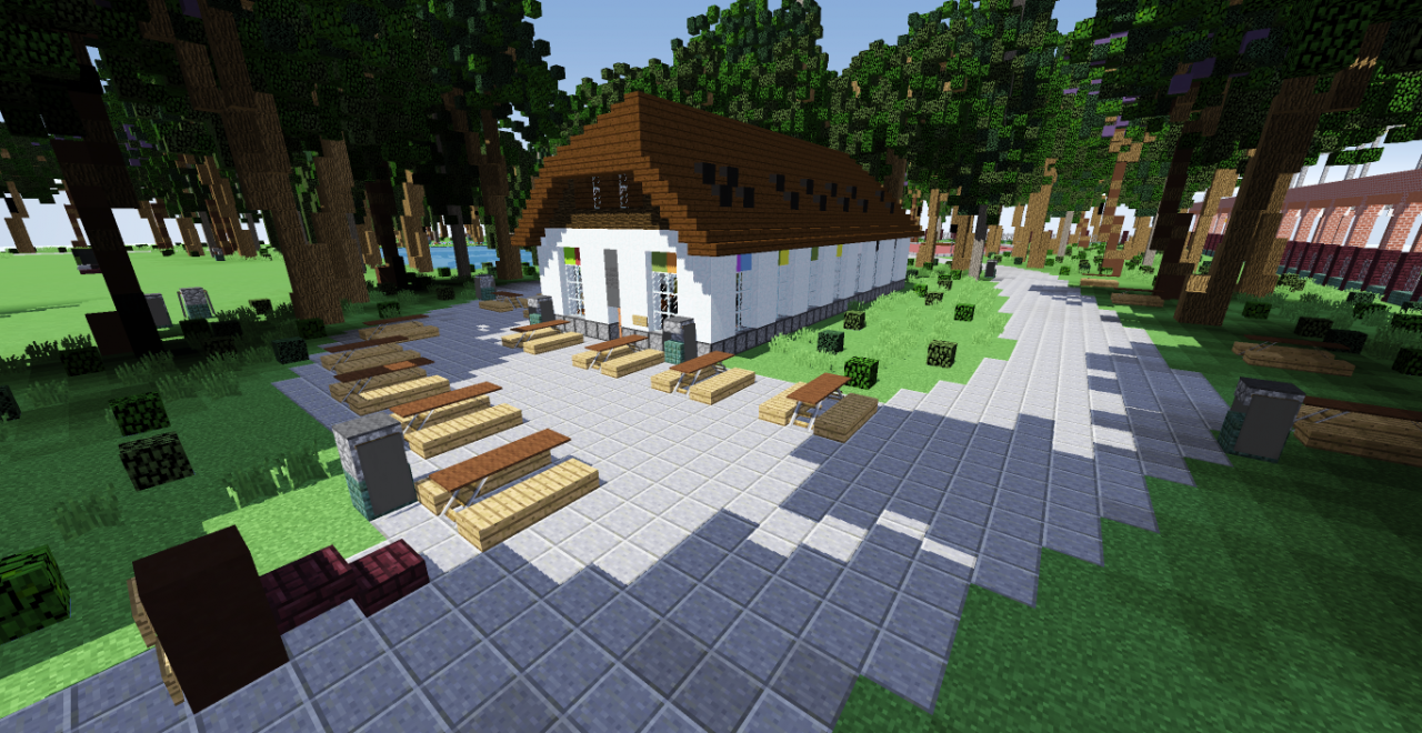 my first park i made Minecraft Map