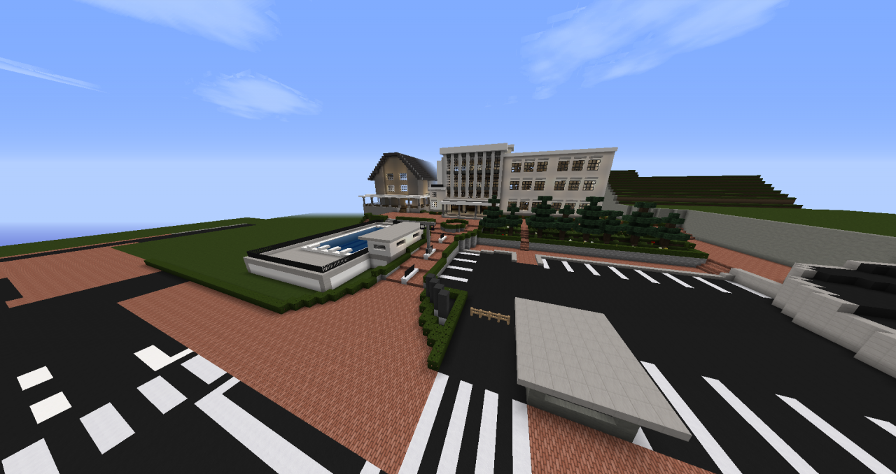 Recreation of Minami310_mc's Original SunnySideCity Minecraft Map