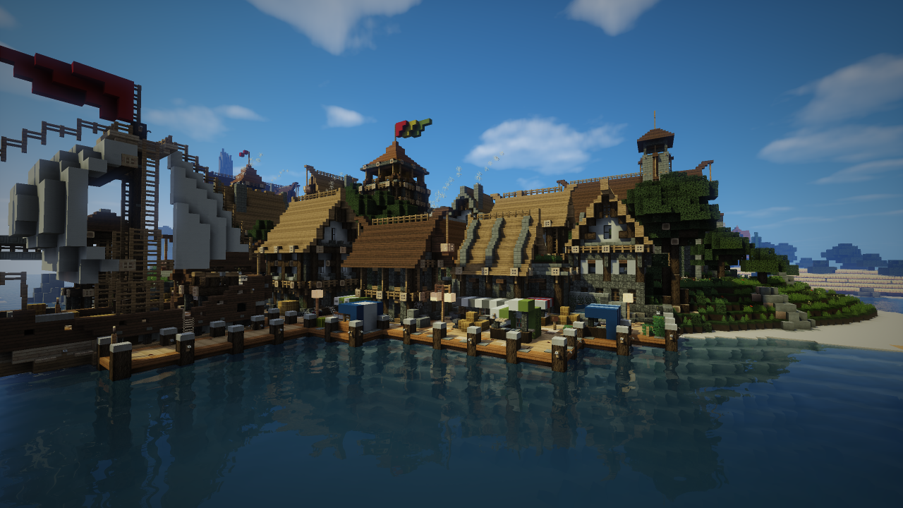 Medieval Island [Download] ! Minecraft Map