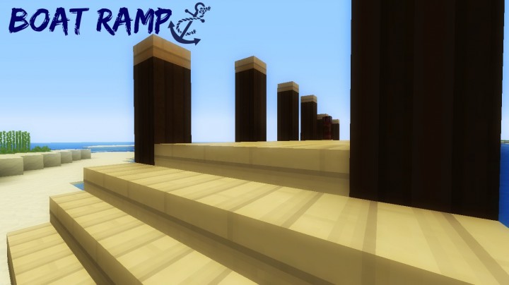 ℙ𝕠𝕣𝕜𝔹𝕦𝕟𝕟 || Boat Ramp Minecraft Project