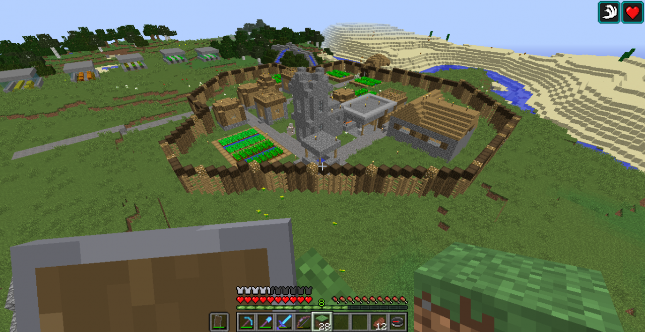 Vanilla Survival World (Version 2) Minecraft Map