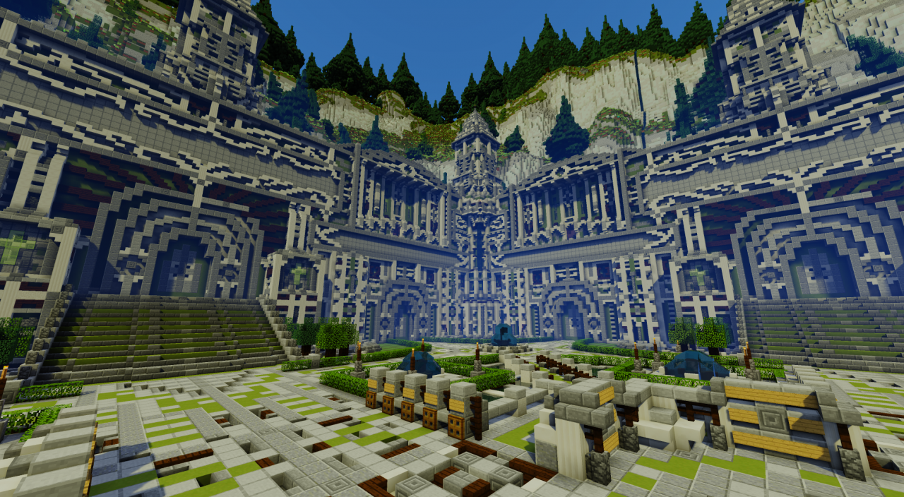 [Spawn / Hub] White is the New Gold Minecraft Map