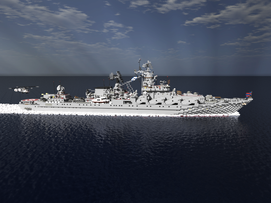 Slava-class cruiser (Project 1164 Atlant) Minecraft Map