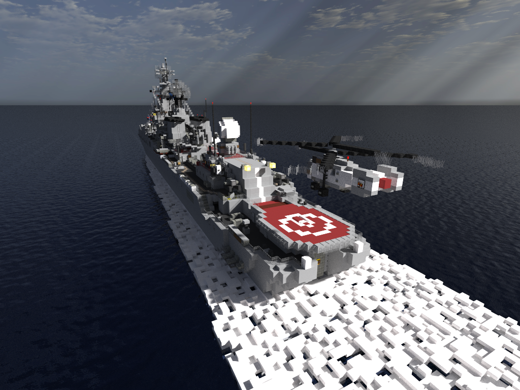 Slava-class cruiser (Project 1164 Atlant) Minecraft Map