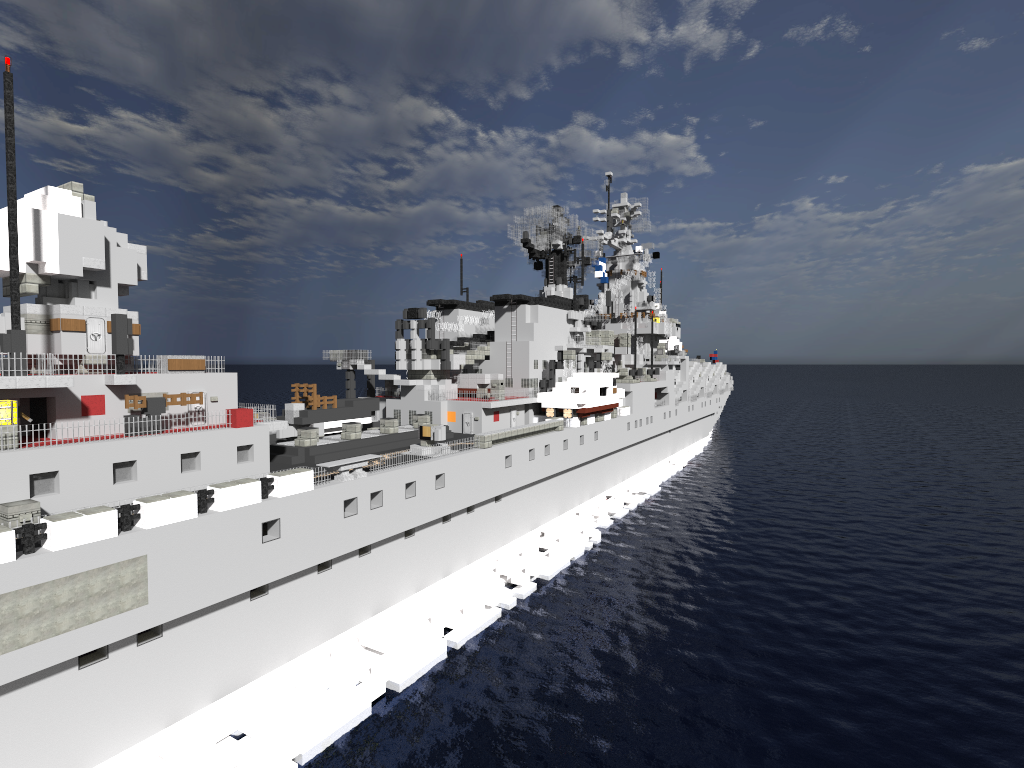 Slava-class cruiser (Project 1164 Atlant) Minecraft Map
