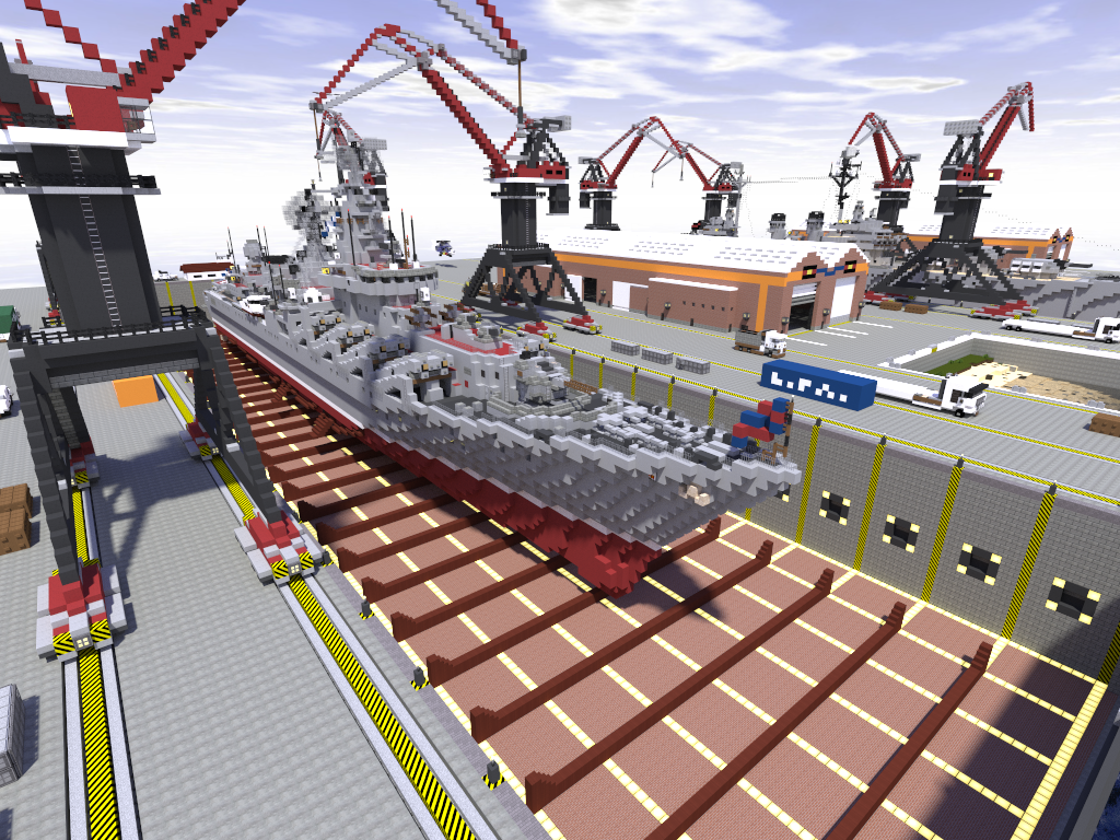 Slava-class cruiser (Project 1164 Atlant) Minecraft Map