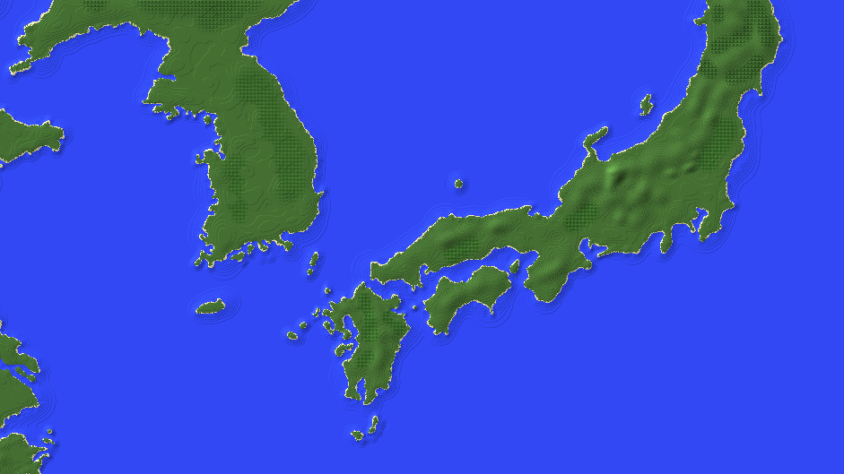 Minecraft East Asia 5120x5120 Minecraft Map