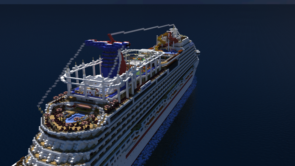 Minecraft Carnival Cruise Ship