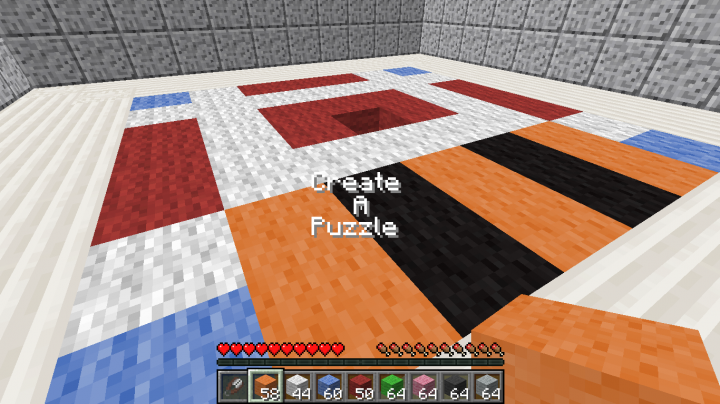 Slide Puzzle Minecraft Map