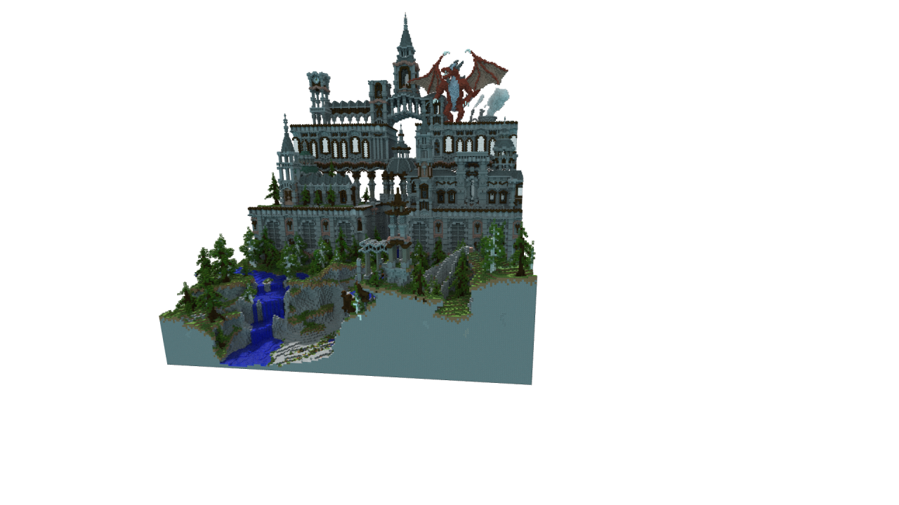 Large Structure - plot Minecraft Map