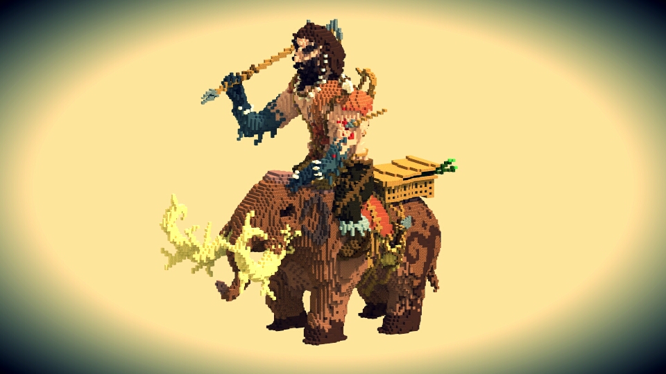 Prehistoric Mammoth Minecraft Map