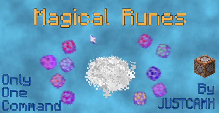 Magical Runes in Only One Command Minecraft Map
