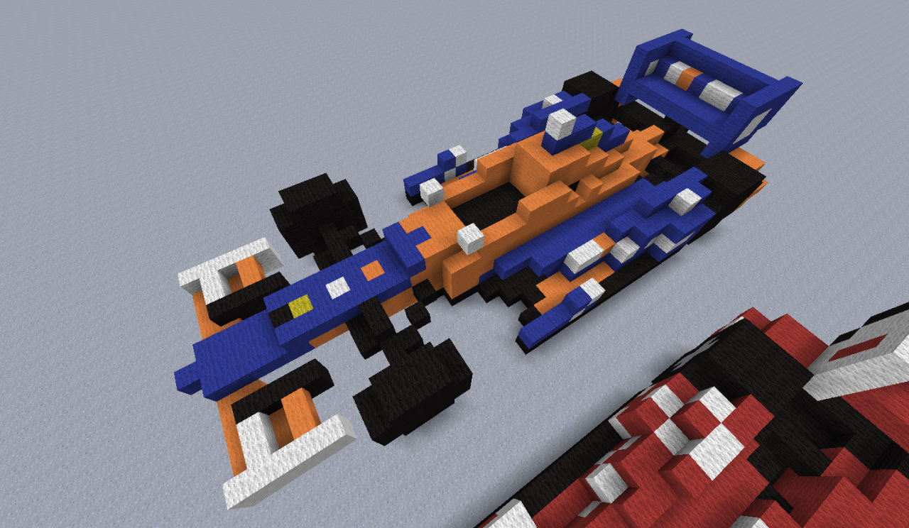 Formula Car Model : IndyCar Dallara DW12 '14 Minecraft Map
