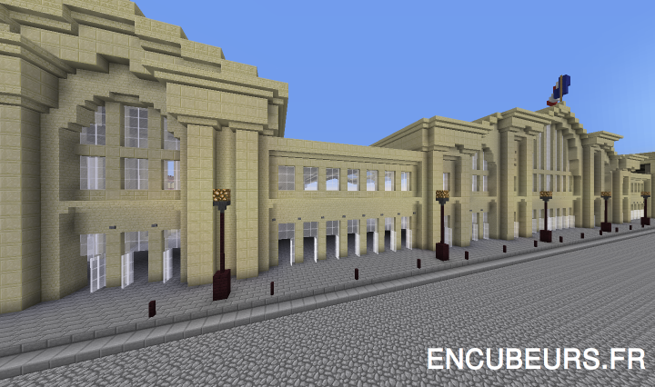 Paris in Minecraft Minecraft Map