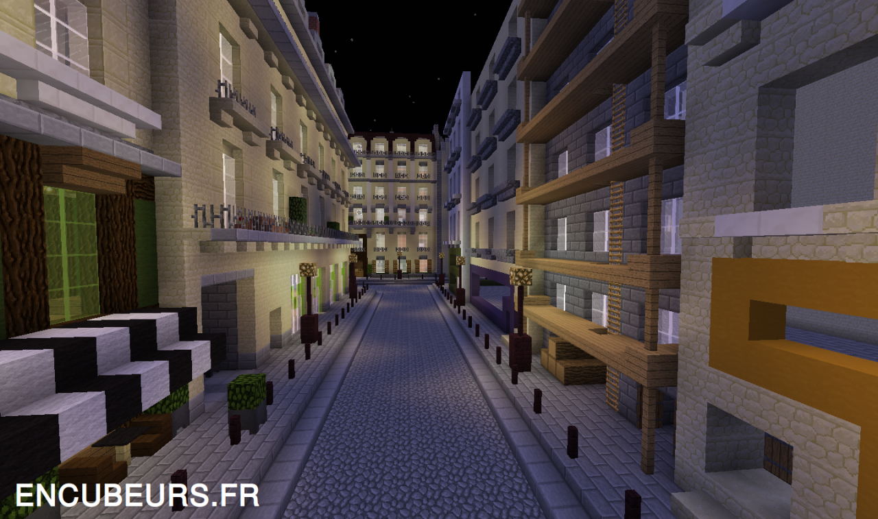 Paris in Minecraft Minecraft Map