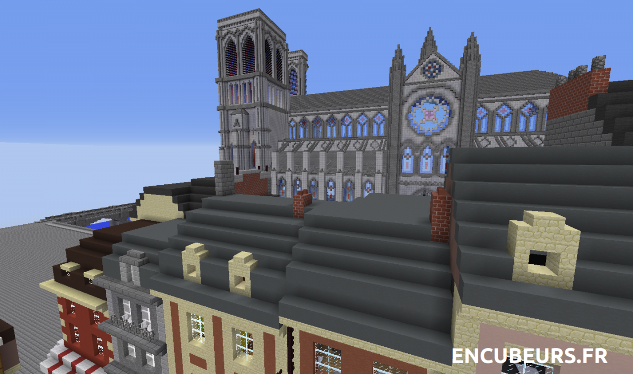 Paris in Minecraft Minecraft Map