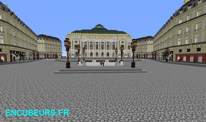 Paris in Minecraft Minecraft Map