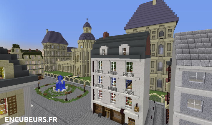 Paris in Minecraft Minecraft Map