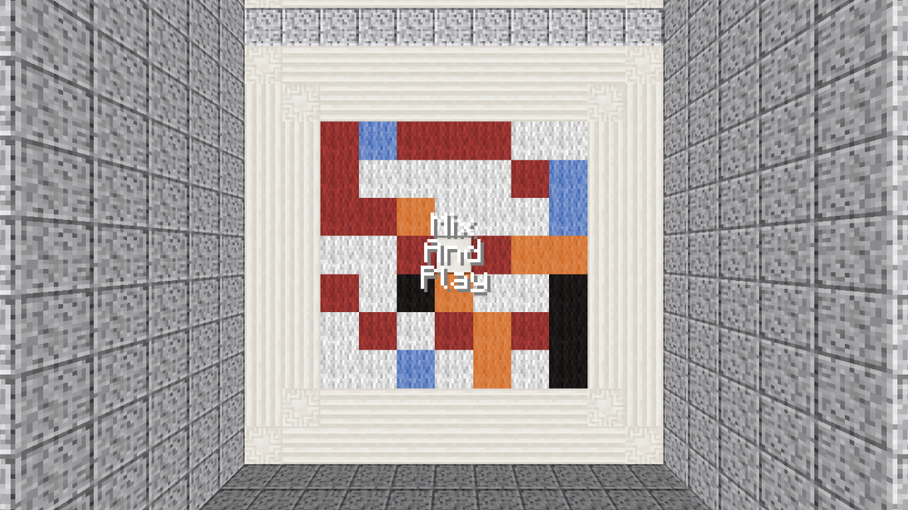 Slide Puzzle Minecraft Map