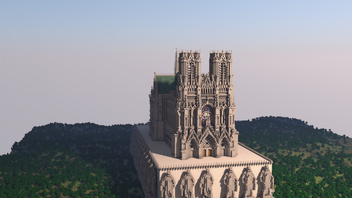 Reims Cathedral Minecraft Map