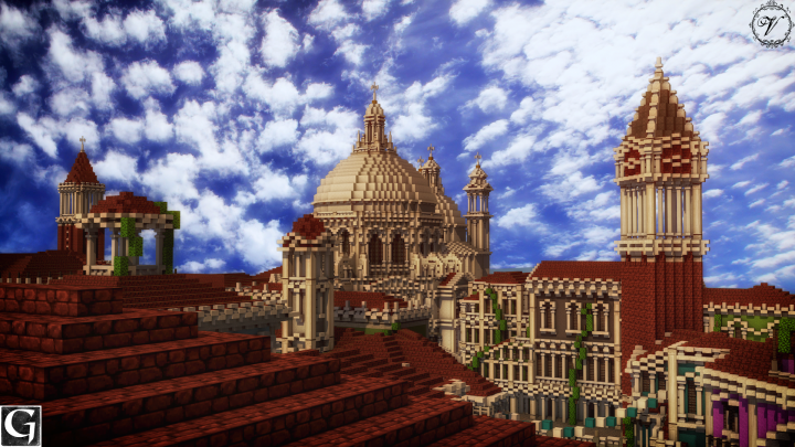Venice -Basilica di Santa Maria della Salute- Minecraft Map