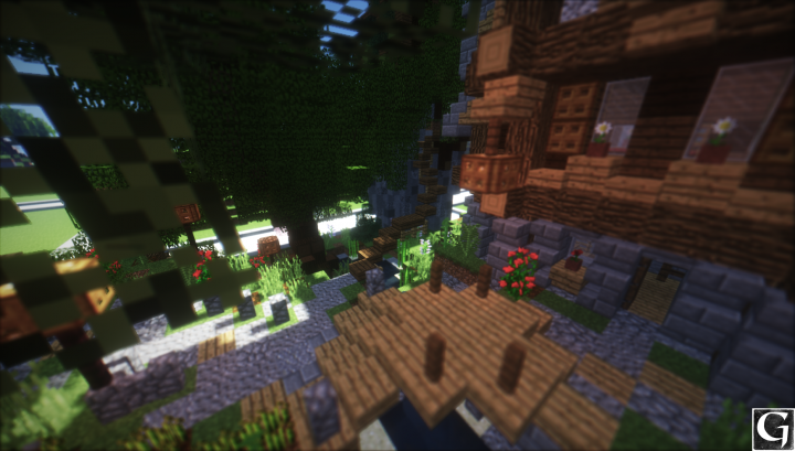 [PLOT] Riverside Houses Minecraft Map