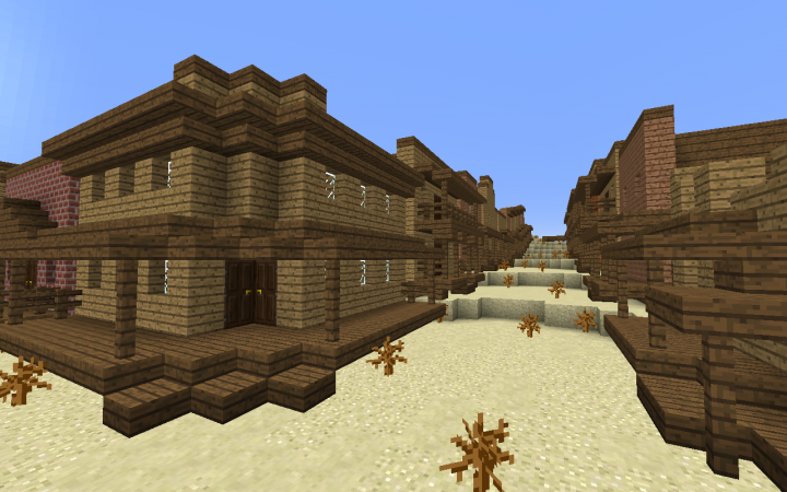 Abandoned Wild West Minecraft Map
