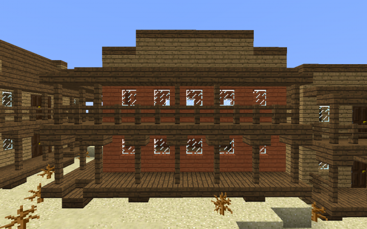 Abandoned Wild West Minecraft Map