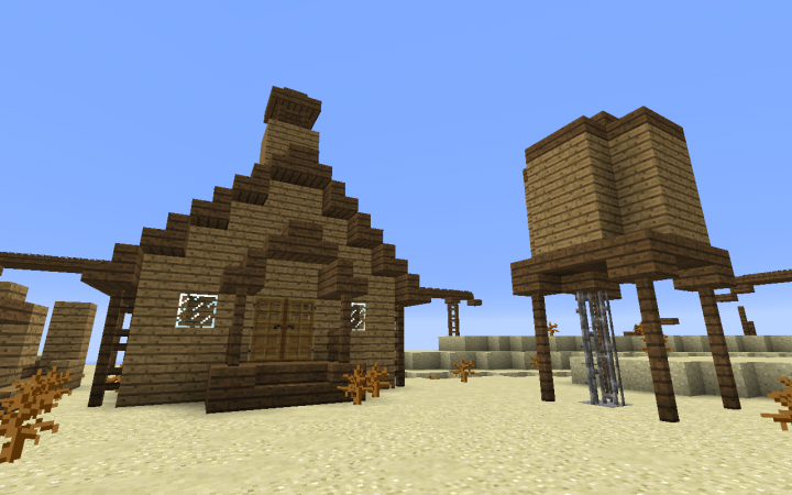 Abandoned Wild West Minecraft Map