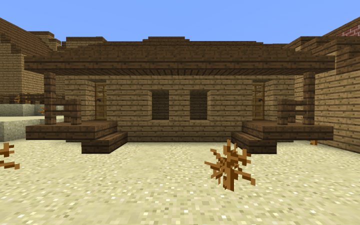 Abandoned Wild West Minecraft Map