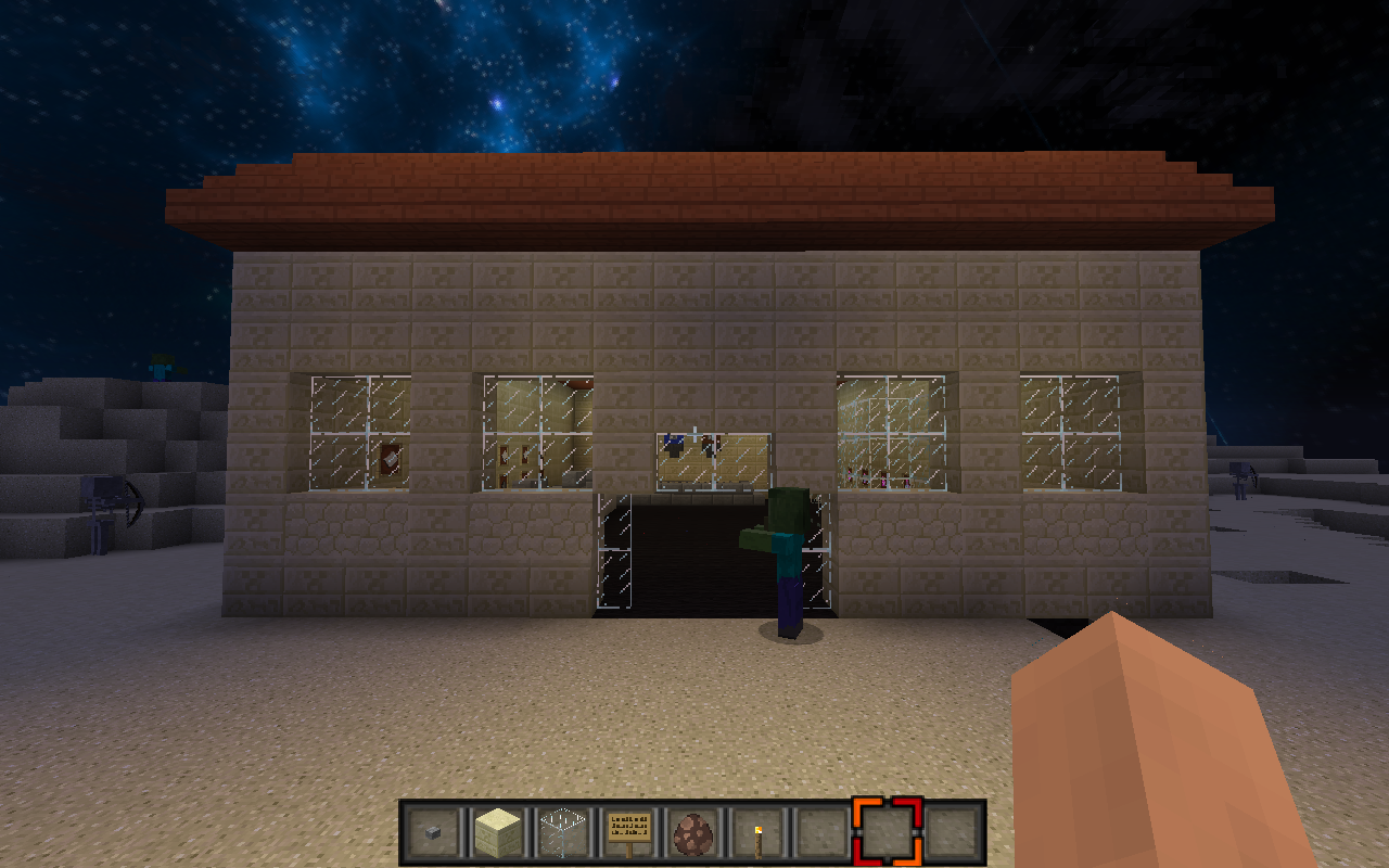 Steve Finds a 7-11?! Minecraft Map