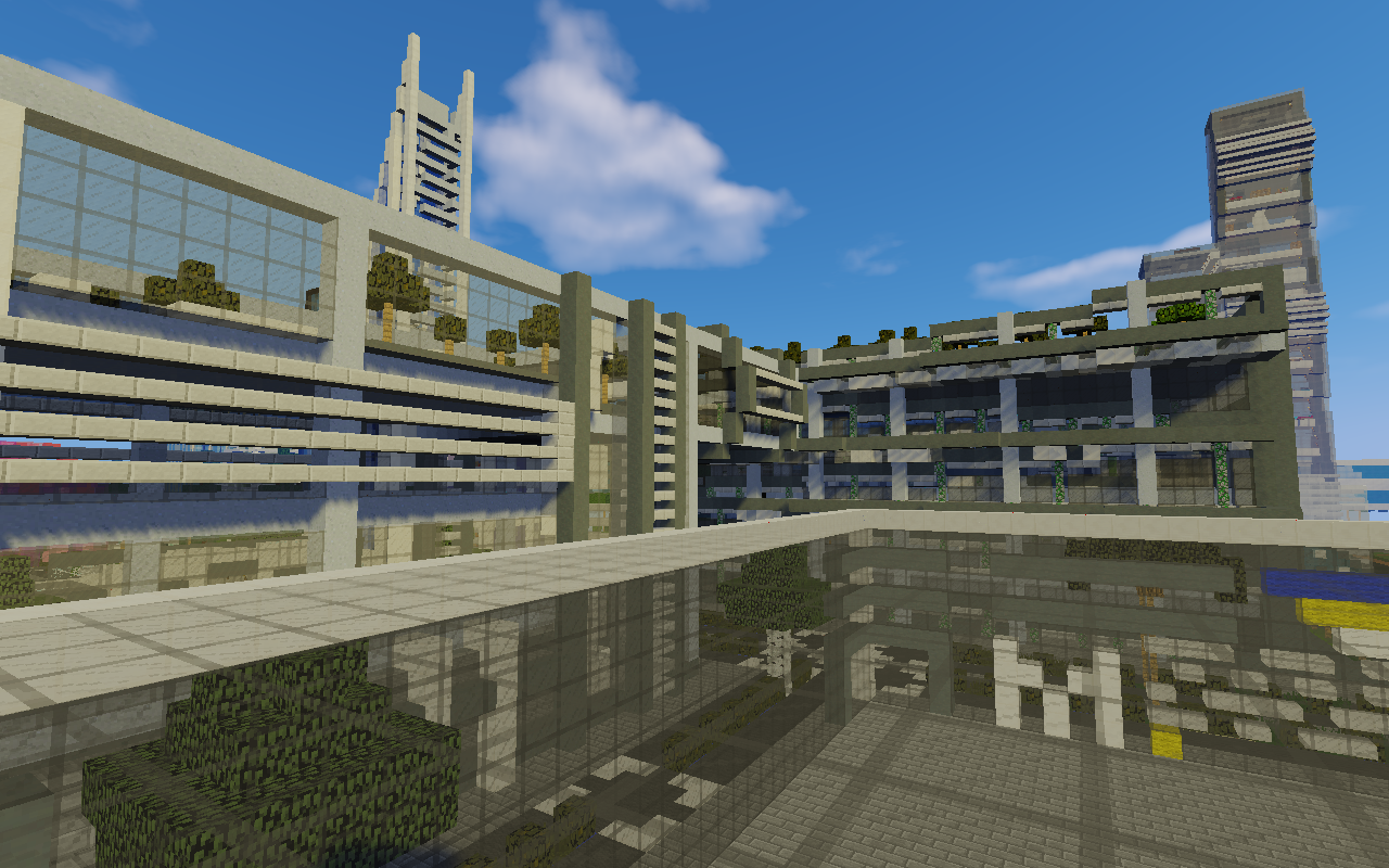 Elegance | Modern office complex Minecraft Map